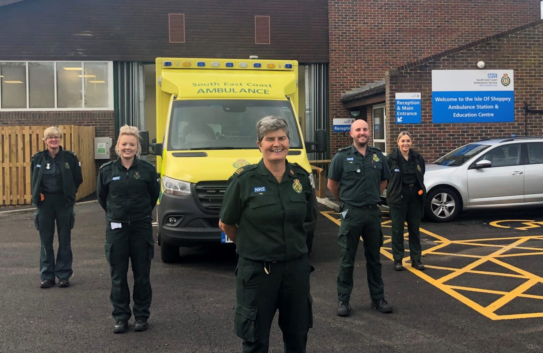 Ambulance crews return to improved and modernised Sheppey station - NHS ...