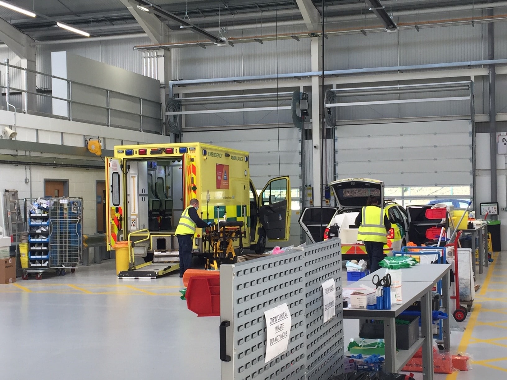 Staff move into new Brighton ambulance centre - NHS South East Coast ...