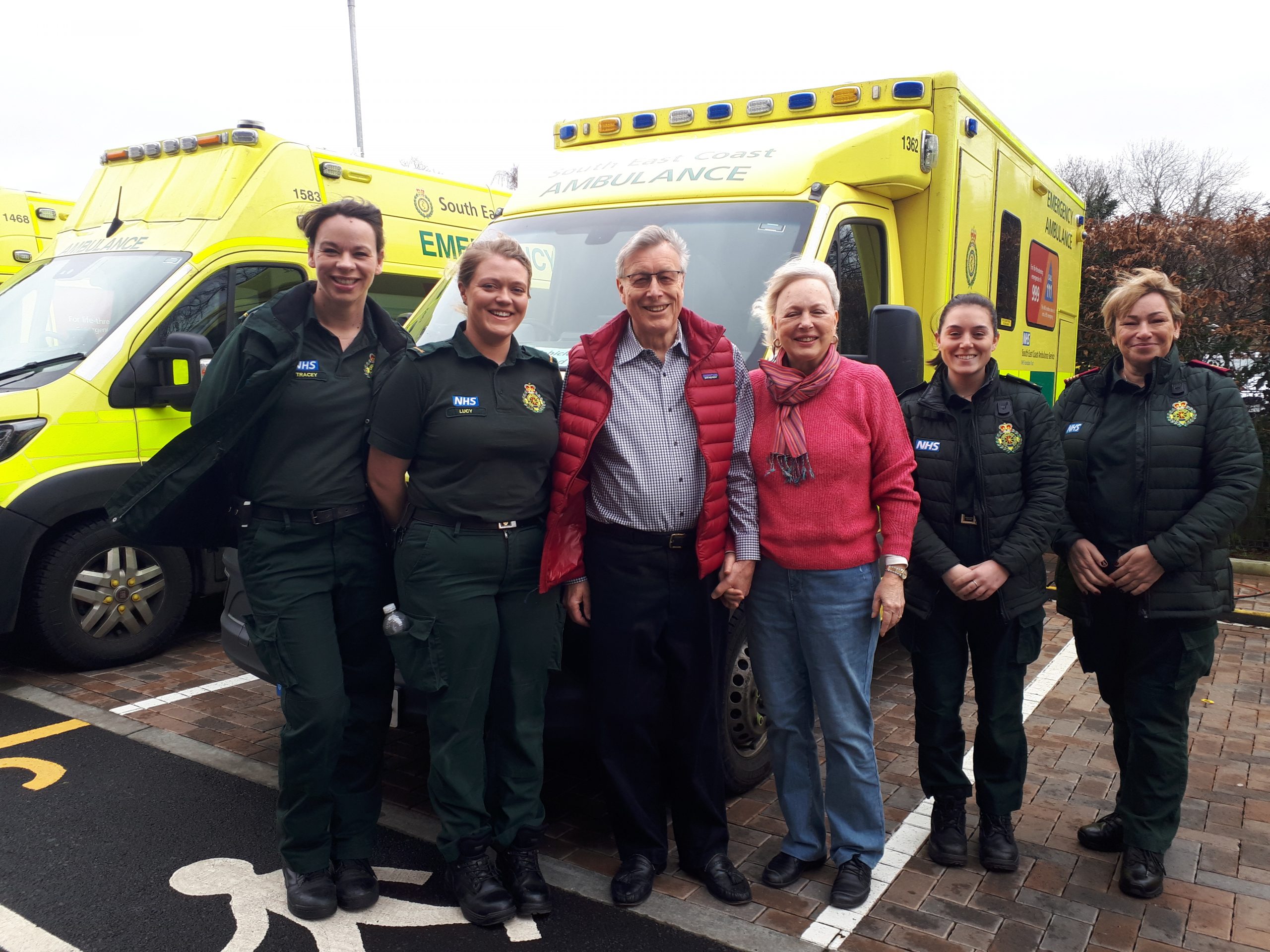 Reigate man reunited with lifesavers, encourages all to learn CPR - NHS ...