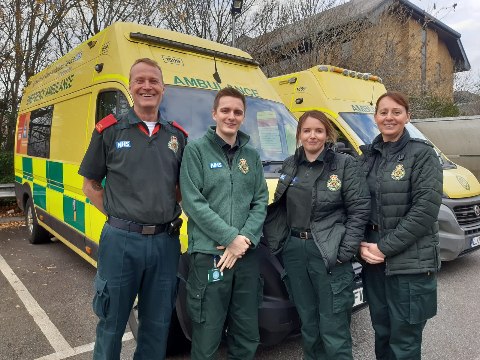 Patient, turned colleague, reunited with ambulance team - NHS South ...