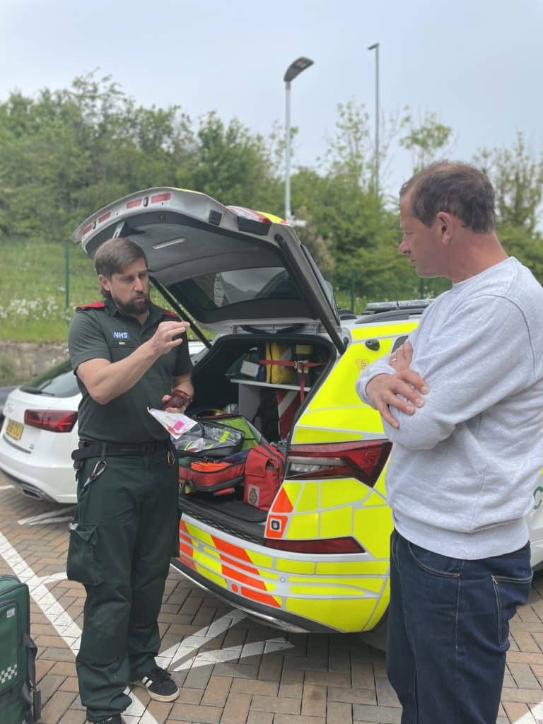 Brighton father grateful to reconnect with crew who saved his life ...