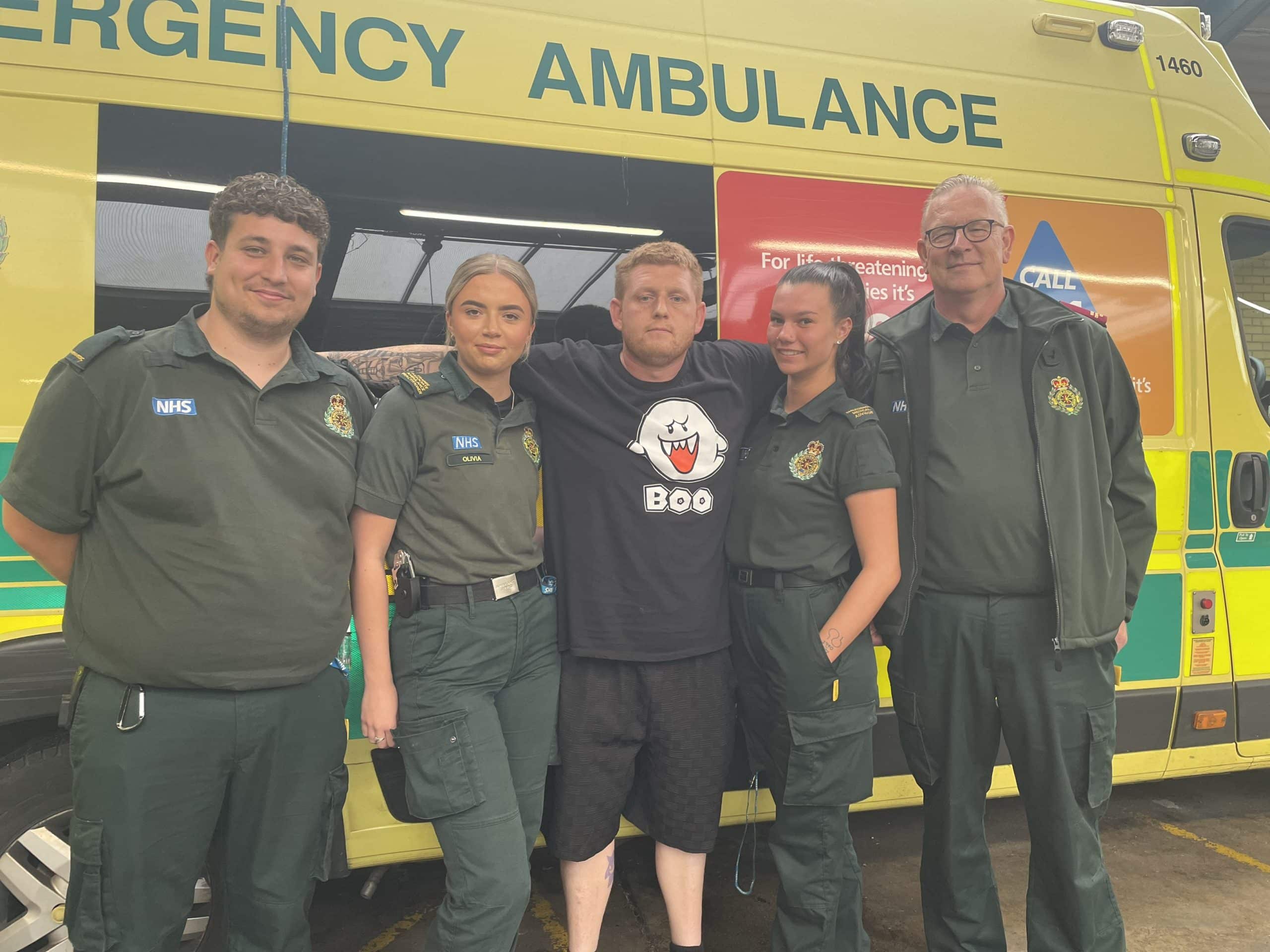 Dad thanks lifesavers after recovering from heart attack - NHS South ...