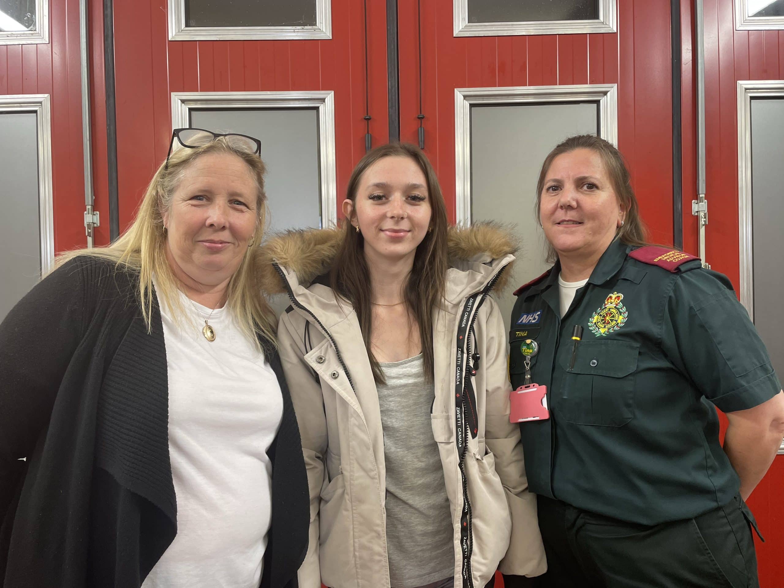 15-year-old cardiac arrest survivor reunites with proud EMA - NHS South ...