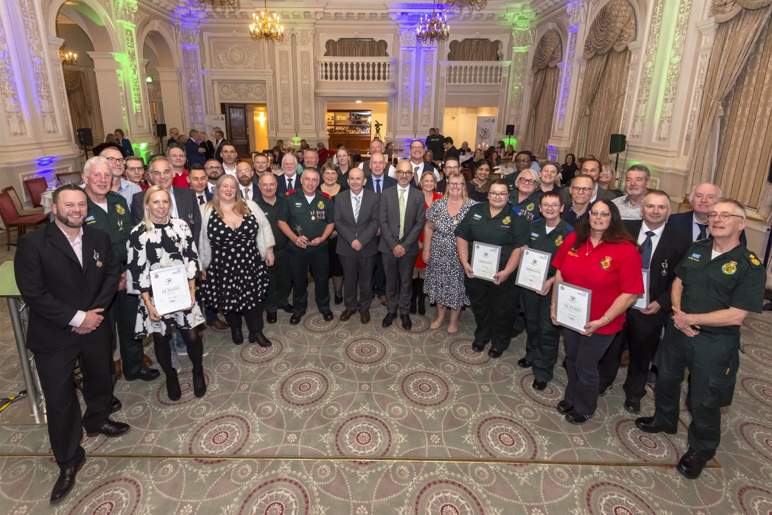 SECAmb stars shine at Sussex awards - NHS South East Coast Ambulance ...
