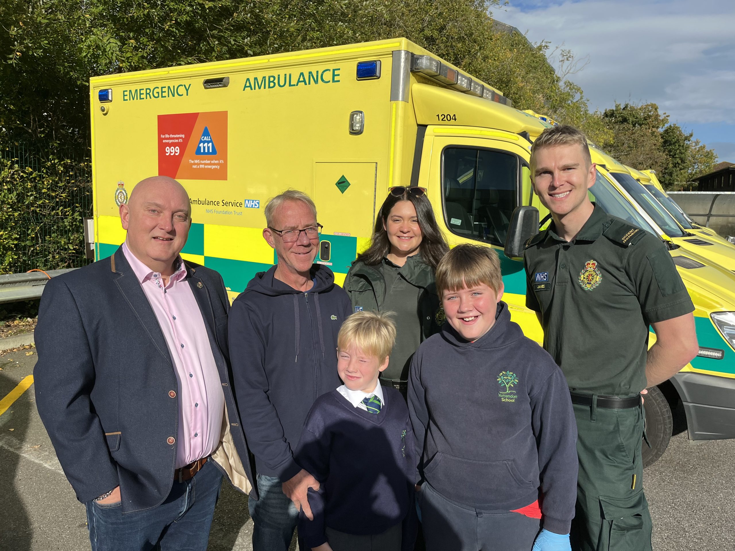 Horley man’s life saved following sudden allergic reaction - NHS South ...