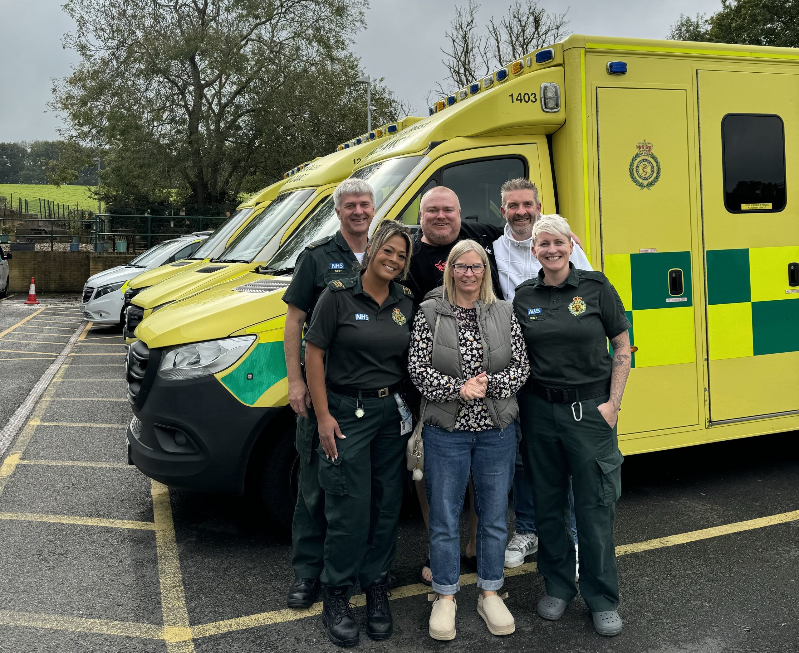 Nurse reunites with outstanding ambulance crew - NHS South East Coast ...