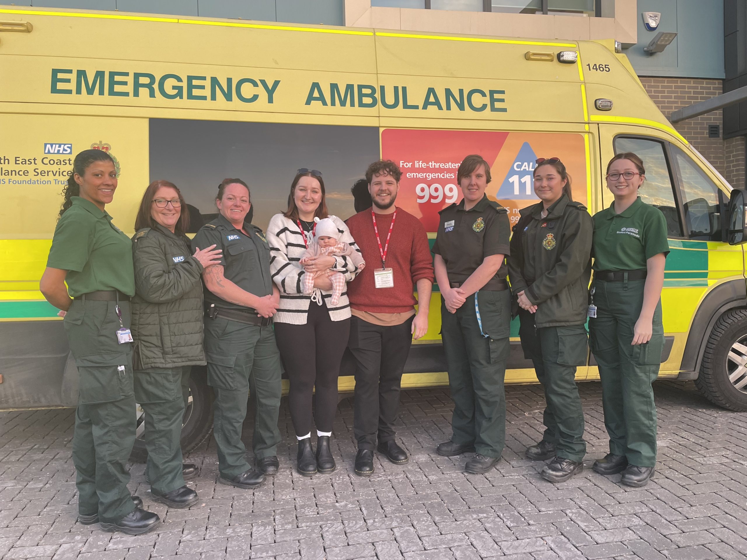 Gillingham mum reunites with crew after postpartum haemorrhage - NHS ...