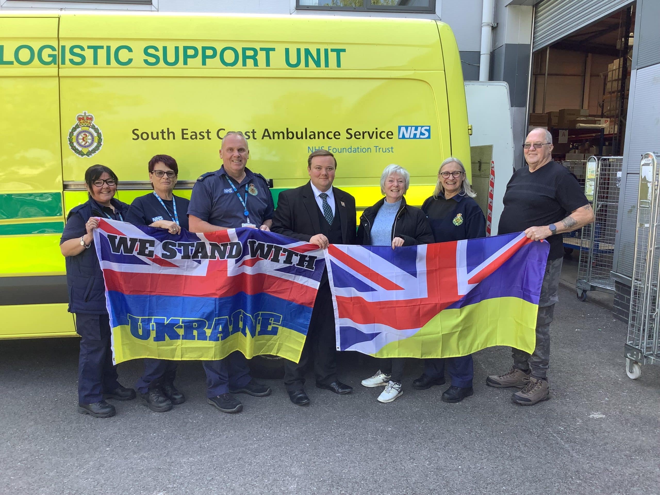 Stores and logistics colleagues support Ukraine with vital donation ...