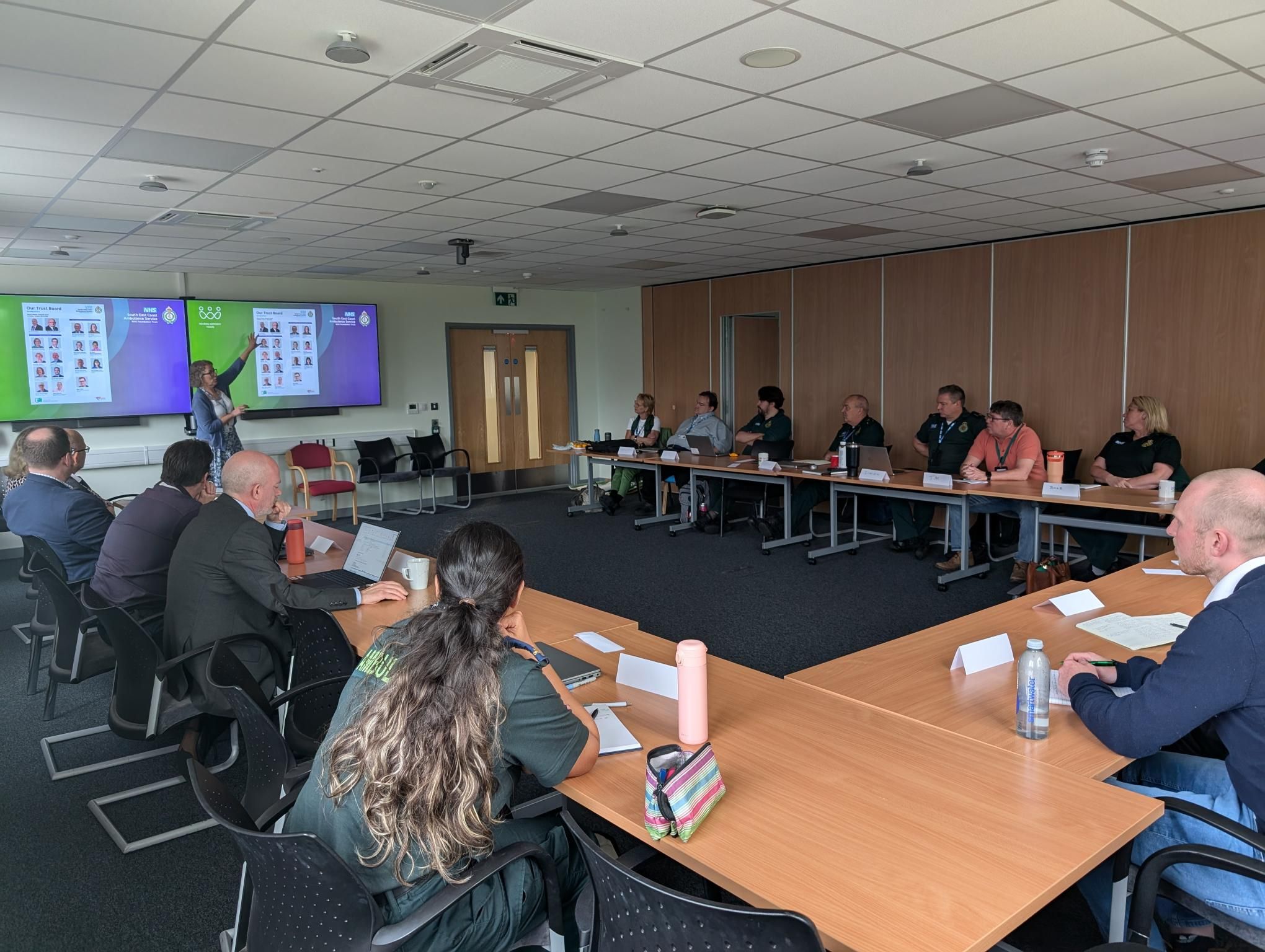 New Shadow Board holds first face-to-face meeting - NHS South East Coast Ambulance Service