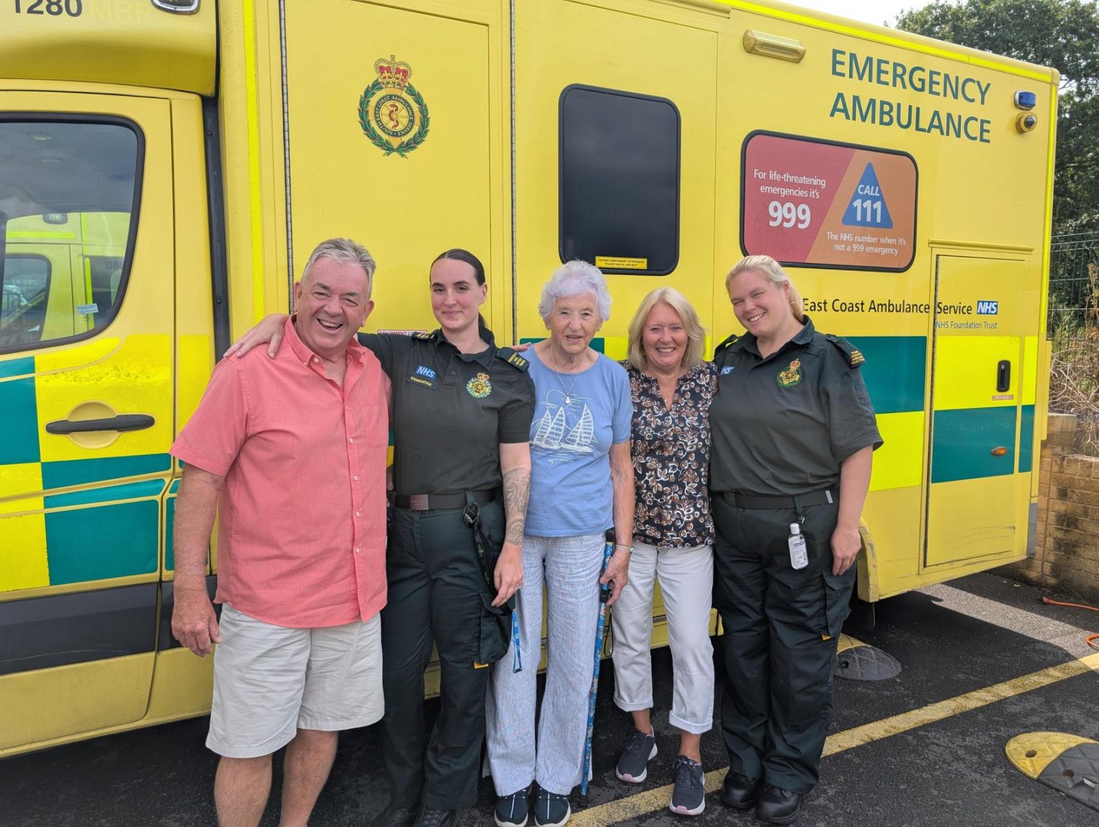 Hailsham family thank 999 responders for compassionate end-of-life care ...