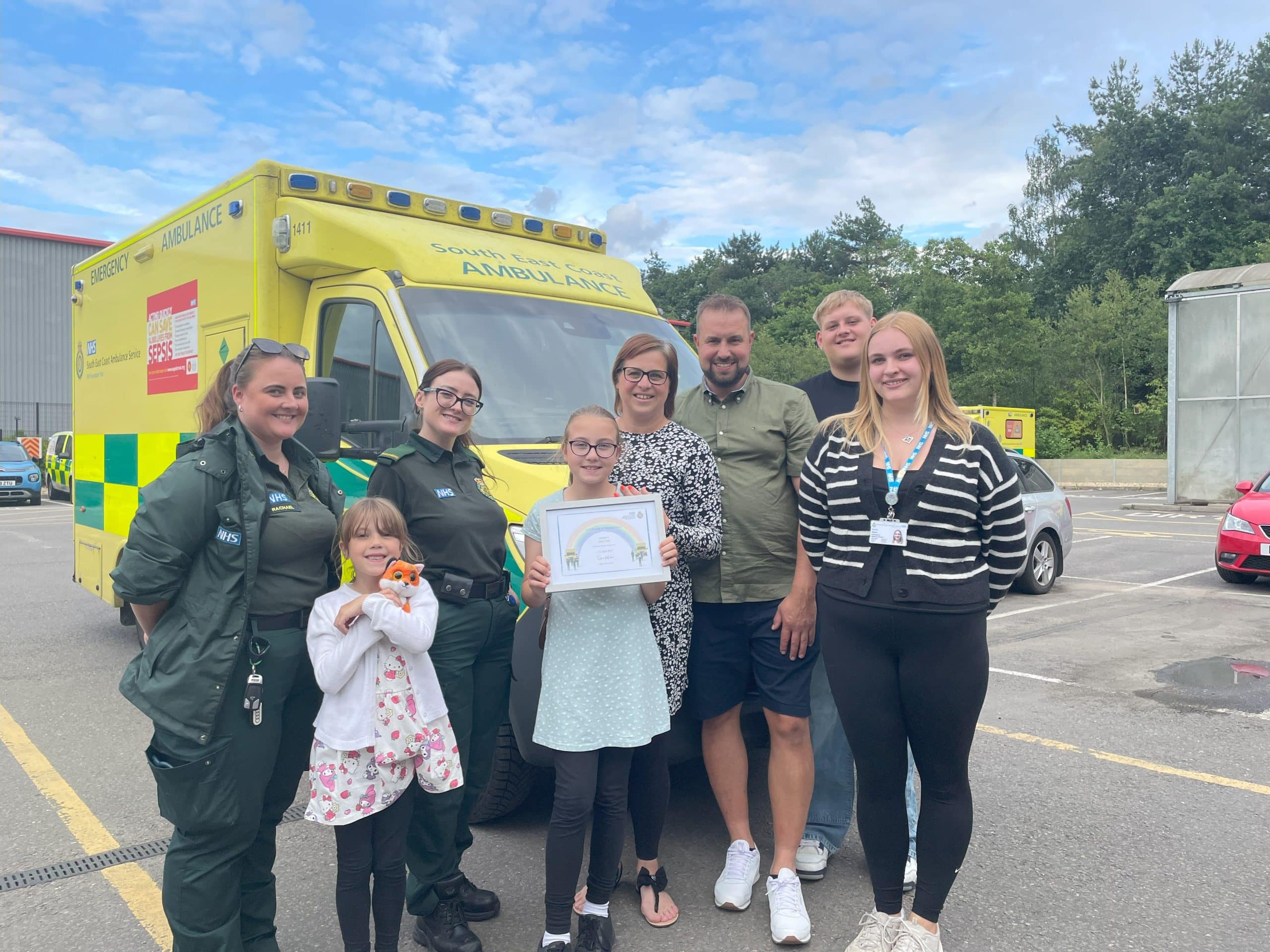 Kent mum credits 10-year-old daughter for saving her life during heart ...